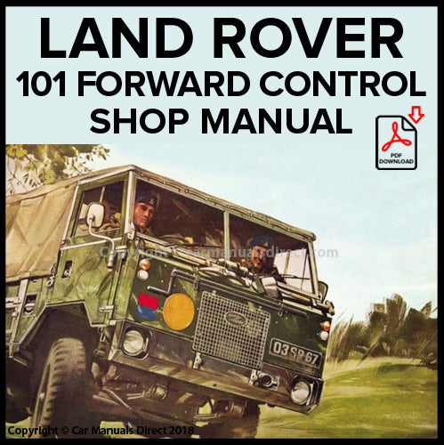 LAND ROVER Forward Control 1972-1978 Workshop Manual PDF | – Car ...